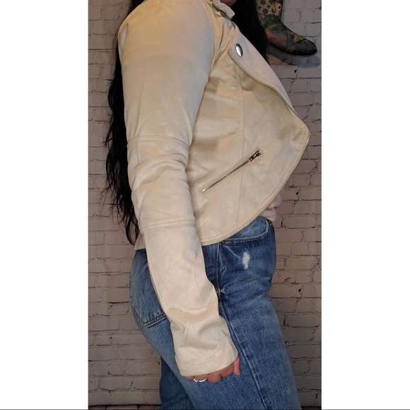 mine | Jackets & Coats | Suede Jacket | Poshmark